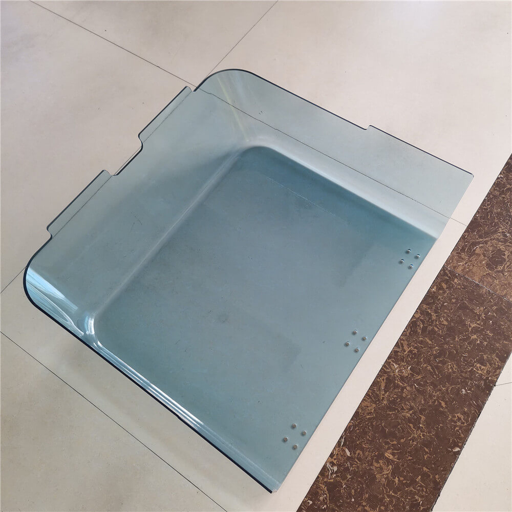 Plastic Blueish Medical Facility Shell Large Thick Acrylic Plastic ...