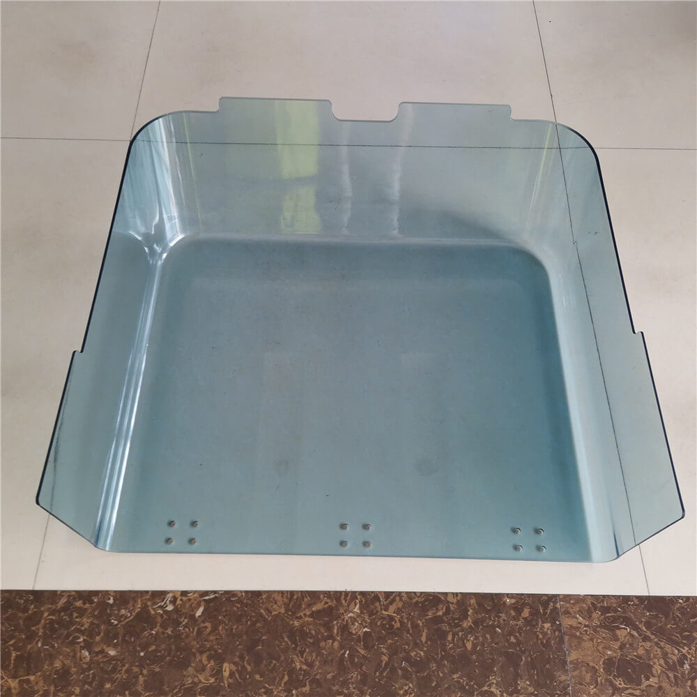 Plastic Blueish Medical Facility Shell Large Thick Acrylic Plastic ...